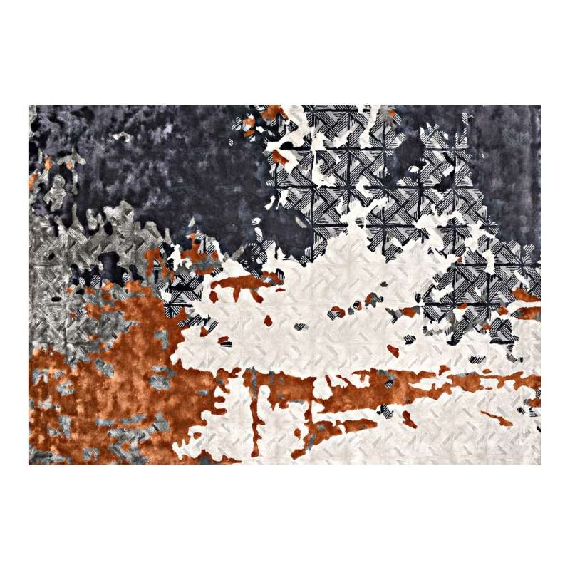 Hands DELTA RUST Rug – Home Glamorous Furnitures